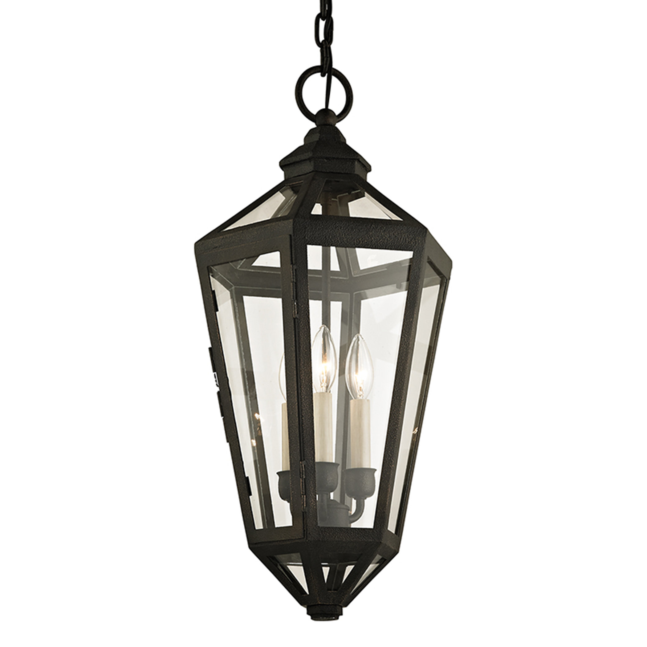 Troy Lighting Calabasas 3-Light Outdoor Hanging Lantern | Wayfair