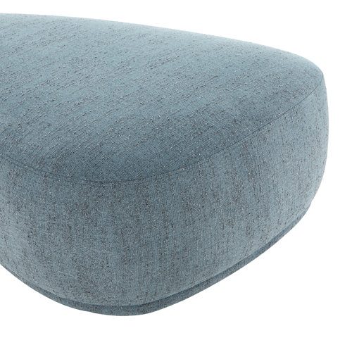Joss & Main Adna 44'' Triangular Upholstered Ottoman & Reviews | Wayfair