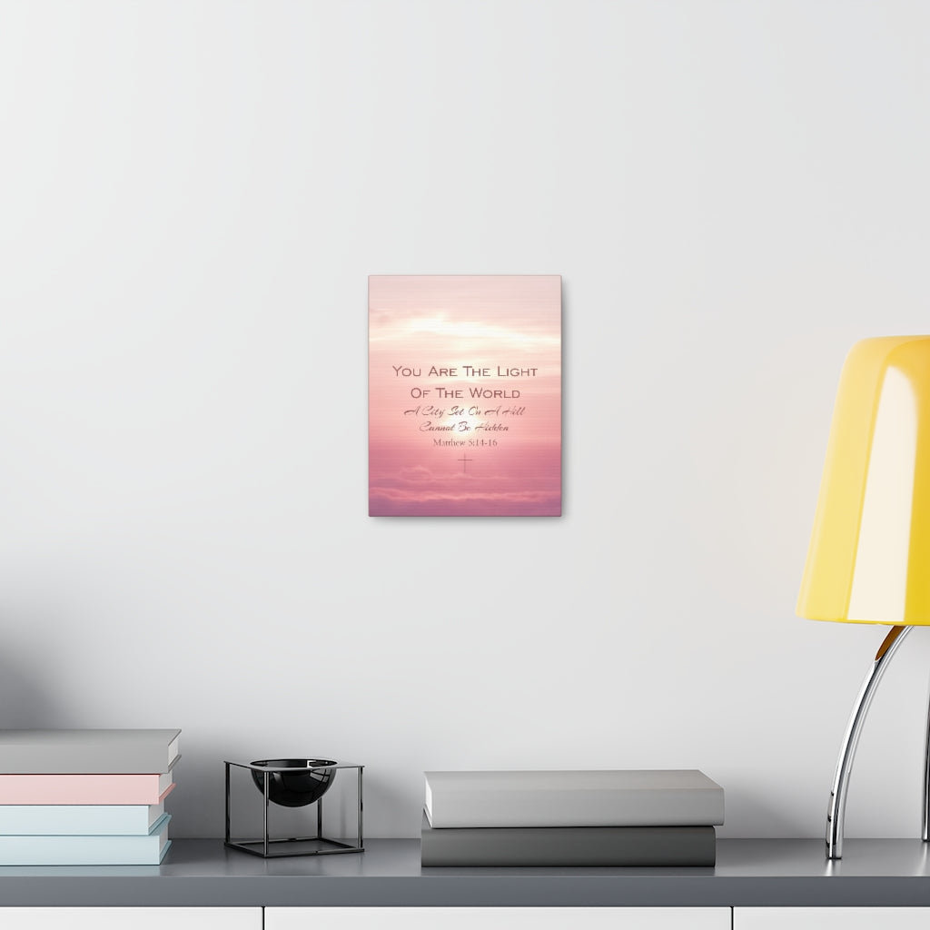 Trinx You Are The Light Matthew 5:14-16 Christian Wall Art Bible Verse ...