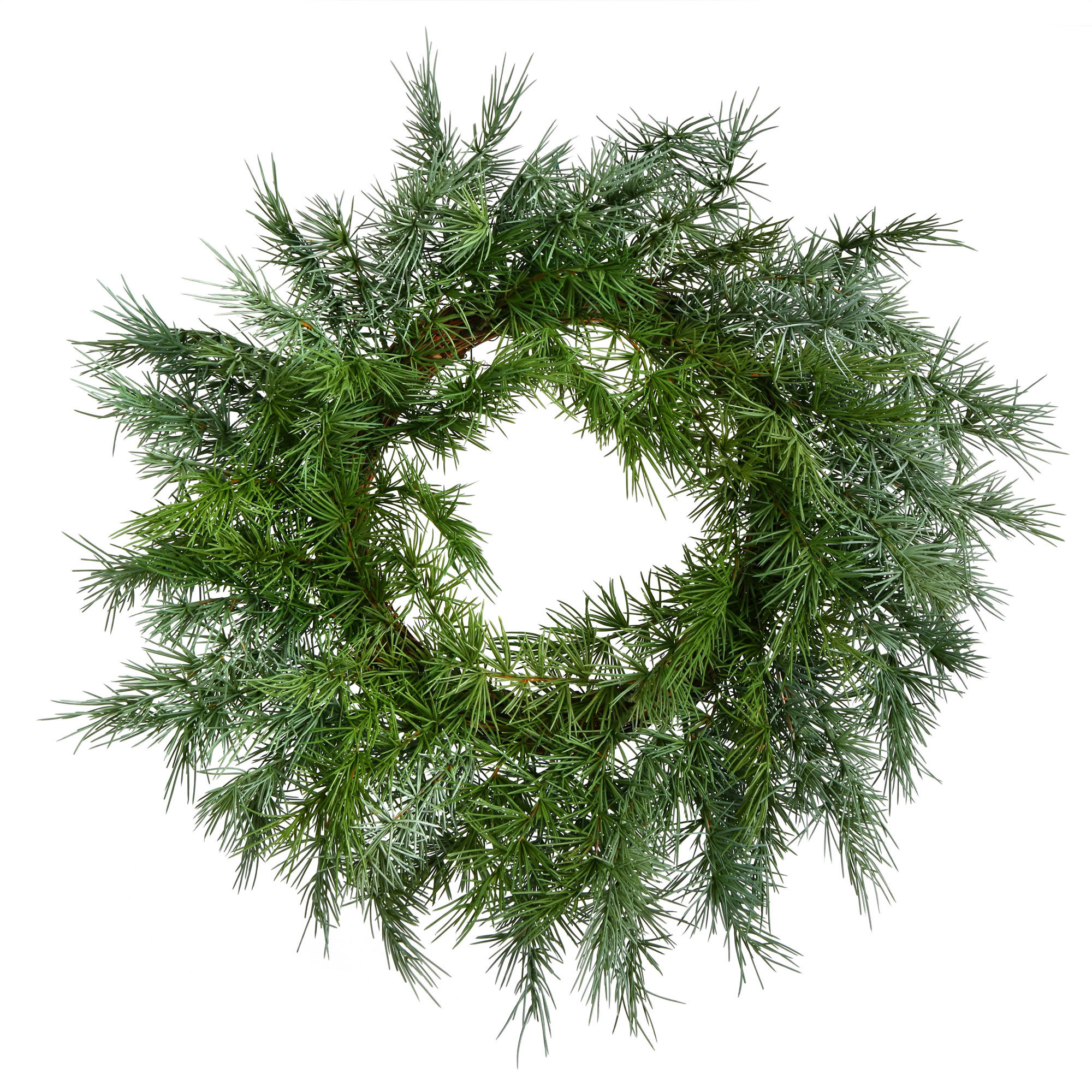 The Holiday Aisle® 23" Polyvinyl Chloride (PVC) Wreath | Wayfair