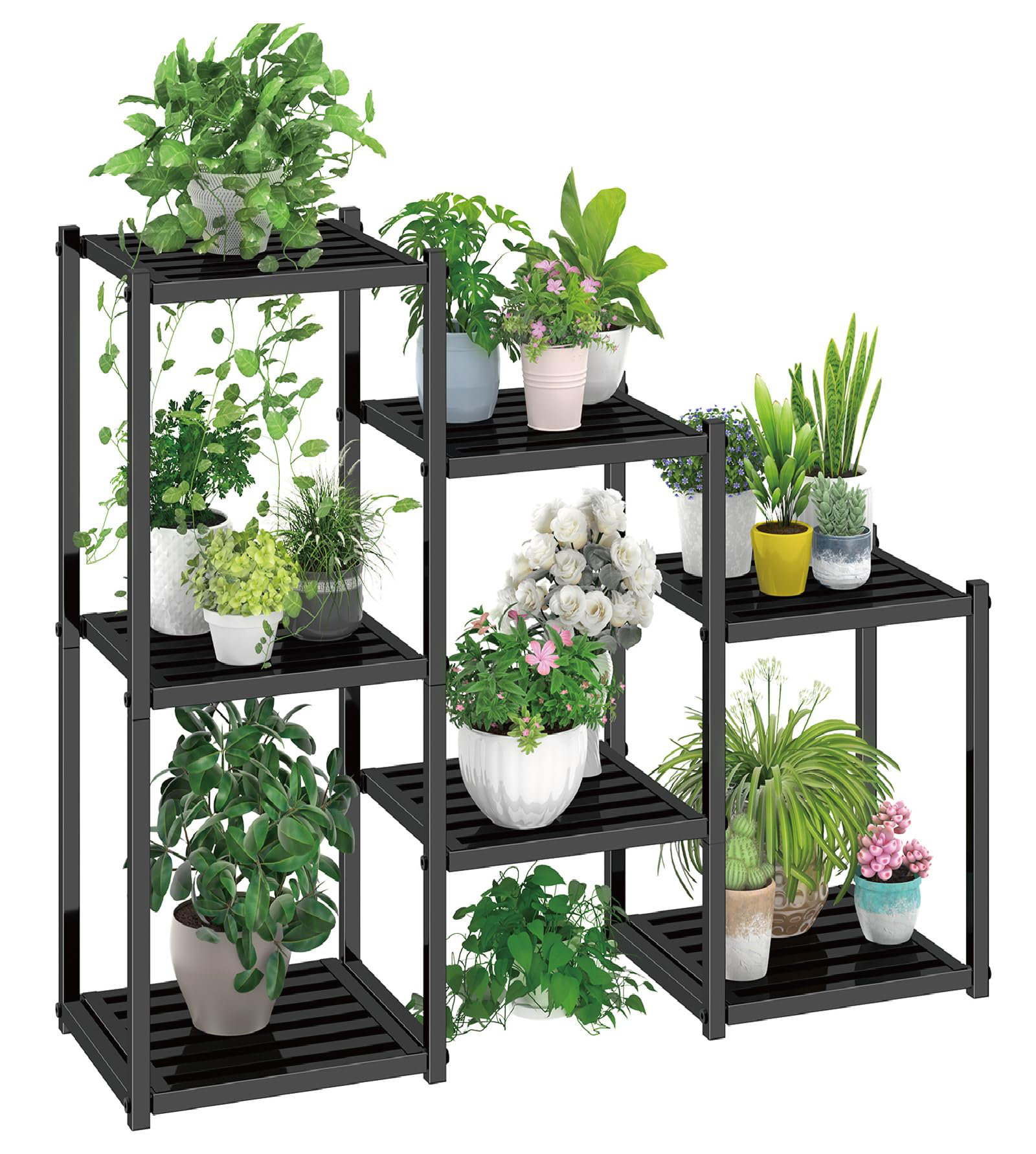 Latitude Run® Indoor And Outdoor Plant Stand, Heavy-Duty Waterproof 7 ...