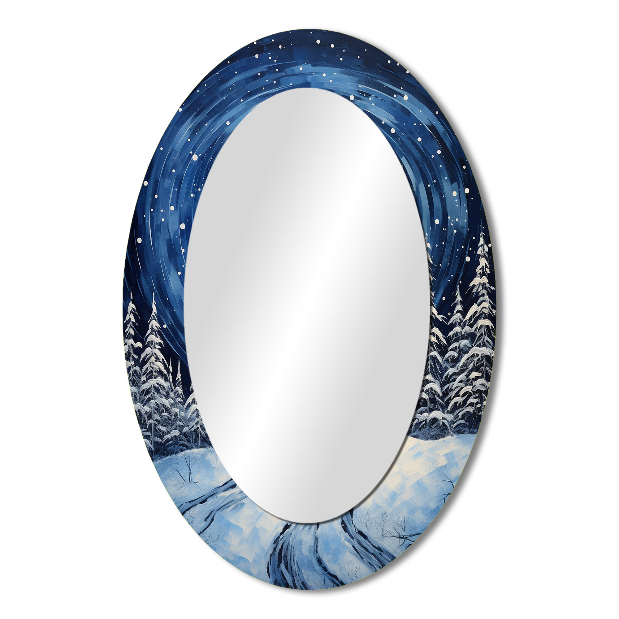 Latitude Run® Frosty Pathway Road Into Winter's Embrace II - Modern ...