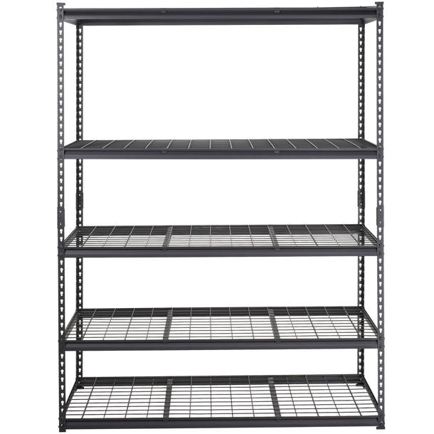 Rebrilliant Mariapaula Steel Height -Adjustable Shelving Unit & Reviews ...