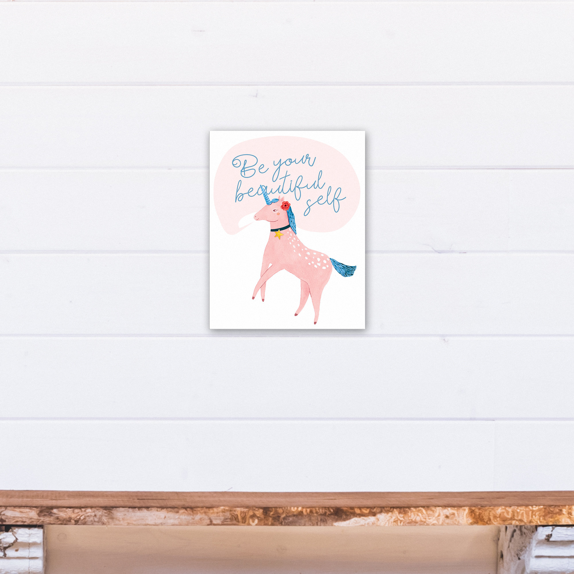 Isabelle & Max™ Bernier Be Your Beautiful Self Canvas Art | Wayfair