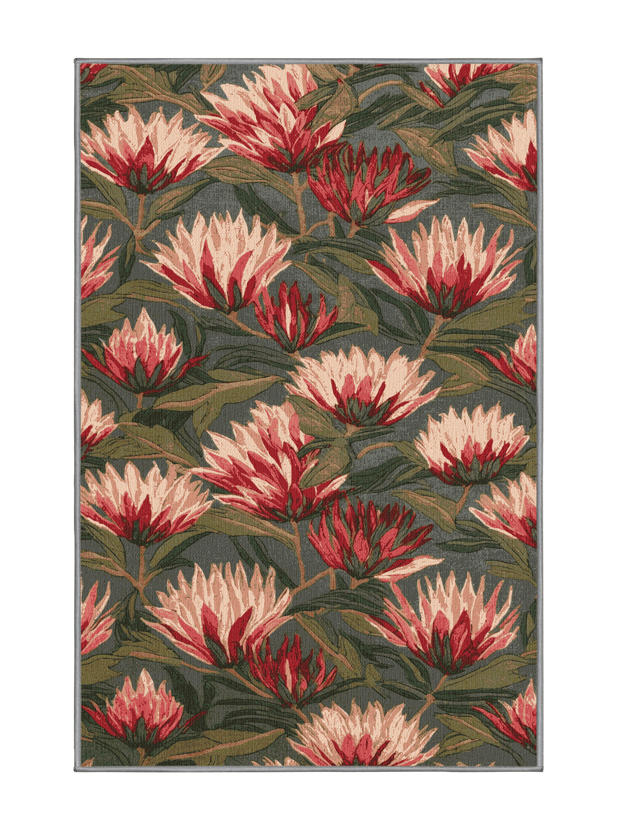 Longshore Tides Washable Protea Hawaiian Area Rug | Wayfair