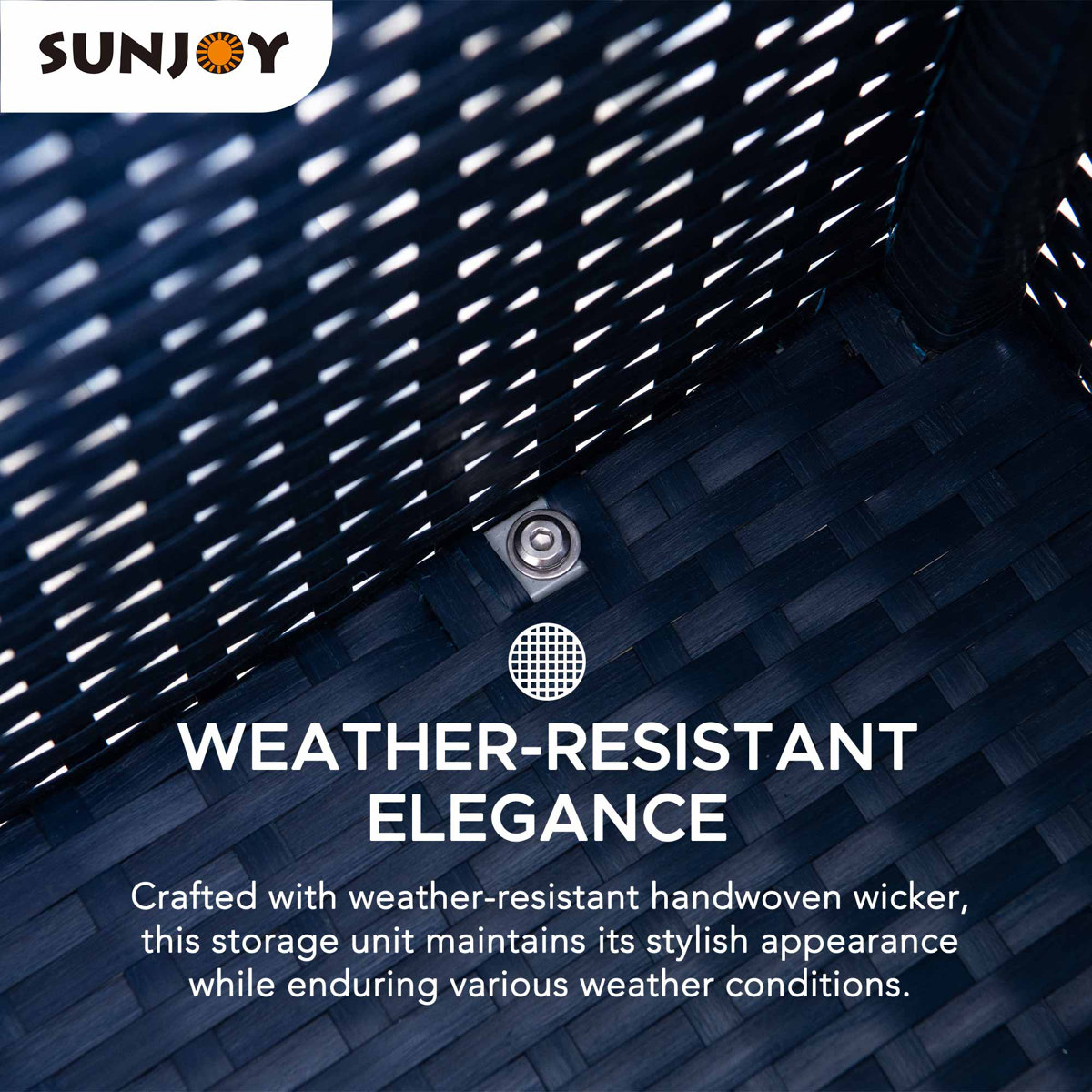 Sunjoy Rust-proof Aluminum Pool Float Storage Rack, 35 Inch Outdoor ...