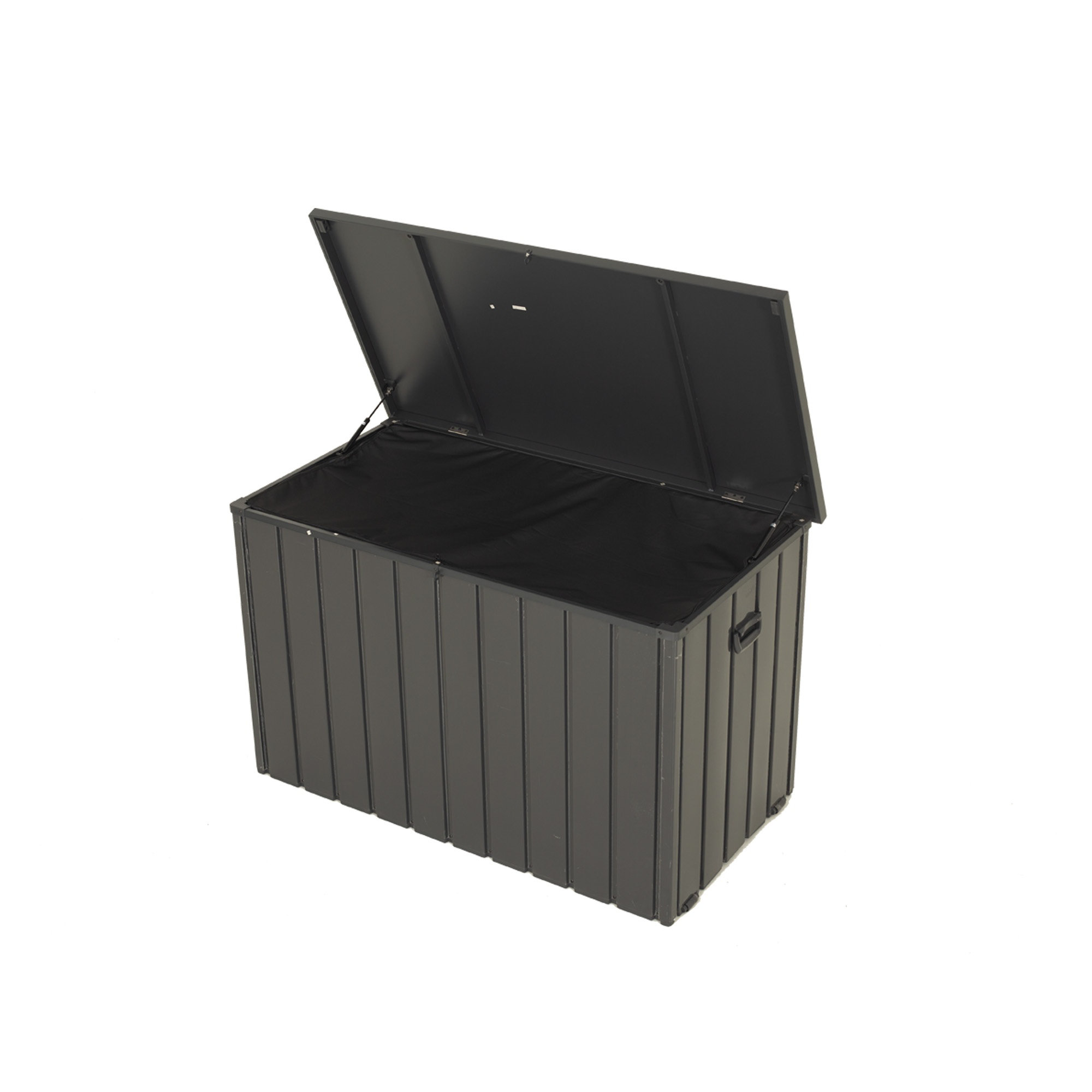 Cypress Backyard 200 Gallon Outdoor Storage Box Metal Deck Box With ...