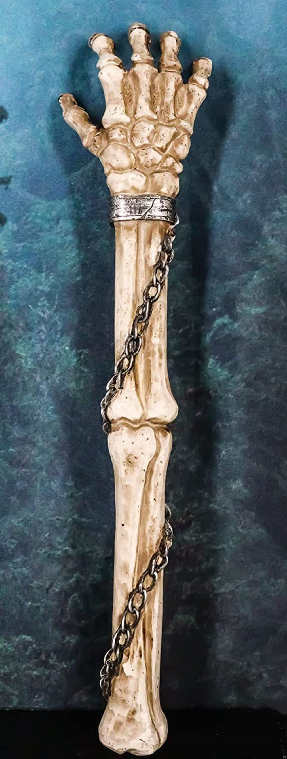 Trinx Hellat Treasure Find Creepy Chain Shackled Prisoner Skeleton Hand ...