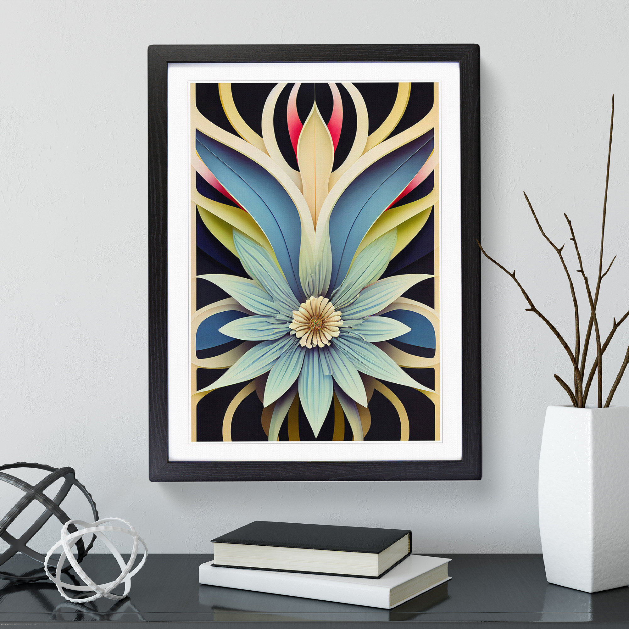 Marlow Home Co. Flowers No.4 - Picture Frame Graphic Art | Wayfair.co.uk