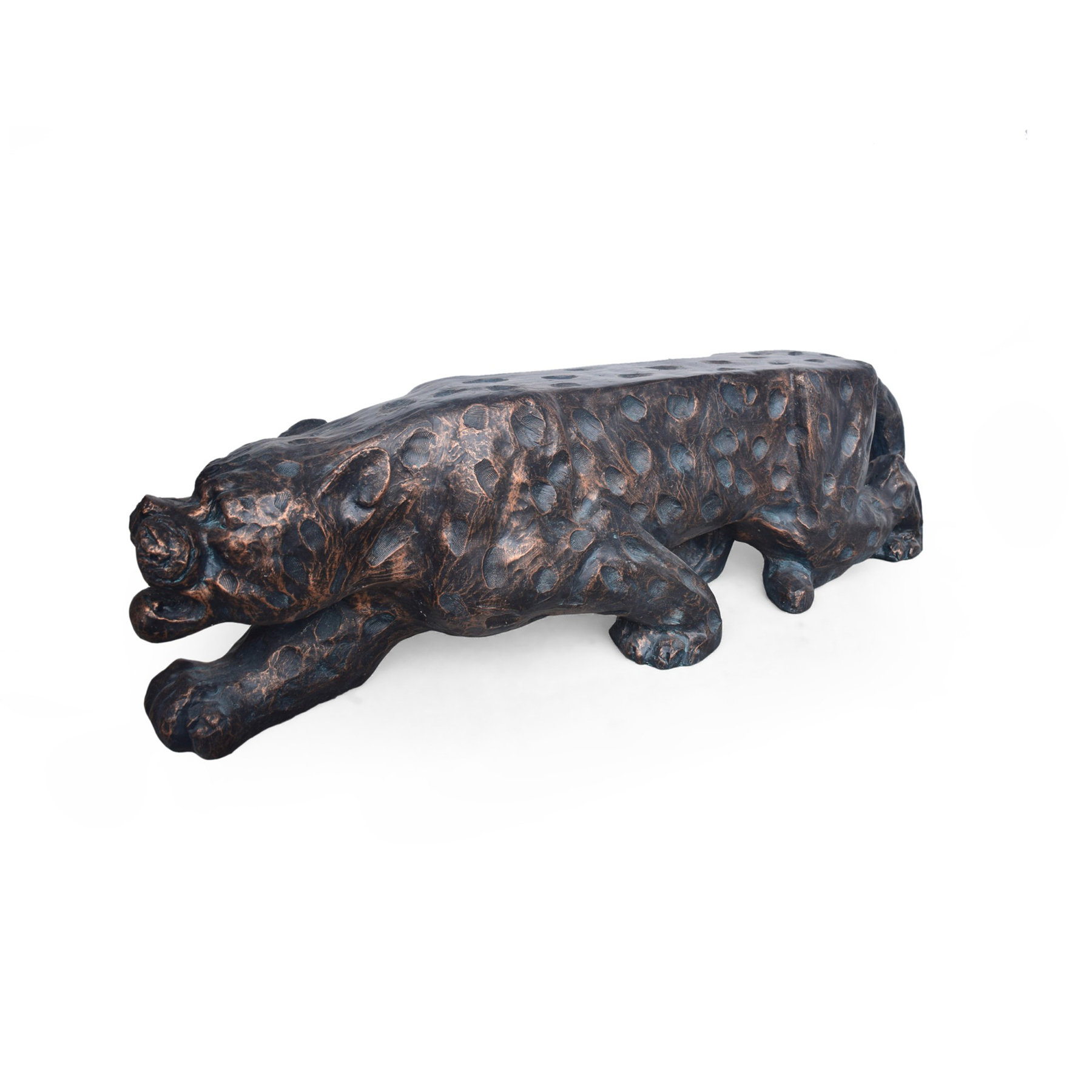 Dakota Fields LEOPARD LIGHTWEIGHT CONCRETE BENCH | Wayfair