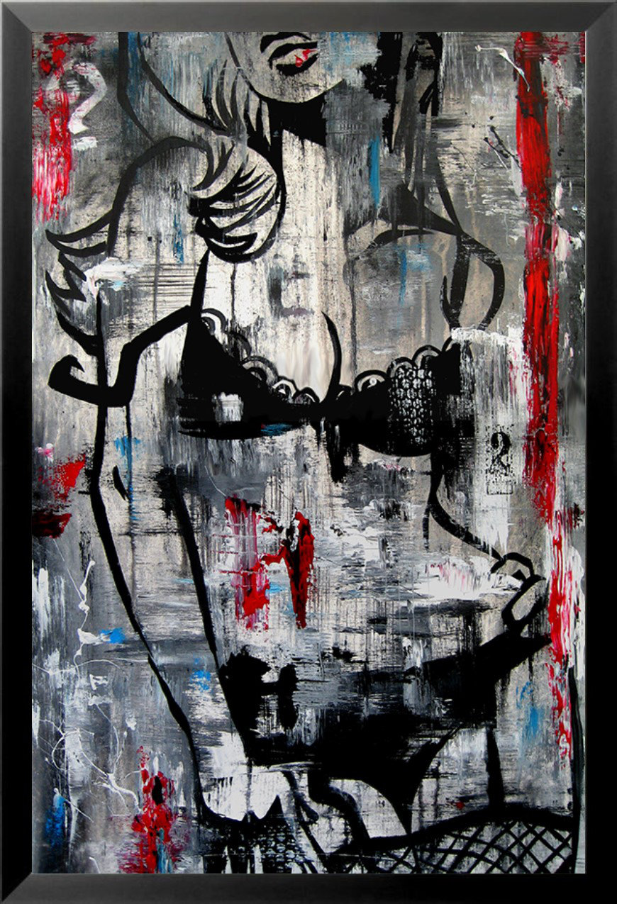 Buy Art For Less 'Who the Heck Is Alice' by FidoStudio Framed Graphic ...