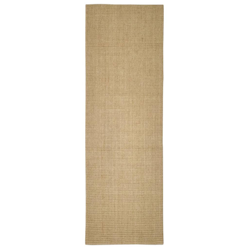 August Grove Rug Natural Sisal Brown | Wayfair.co.uk