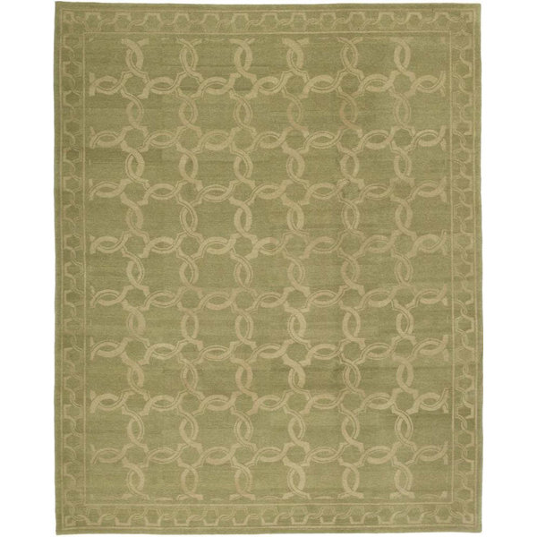 Bokara Rug Co., Inc. Wool Geometric Area Rug in Beige | Perigold