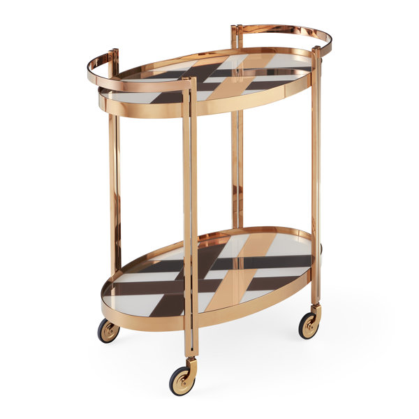 Jonathan Adler Chambeige Bar Cart | Perigold