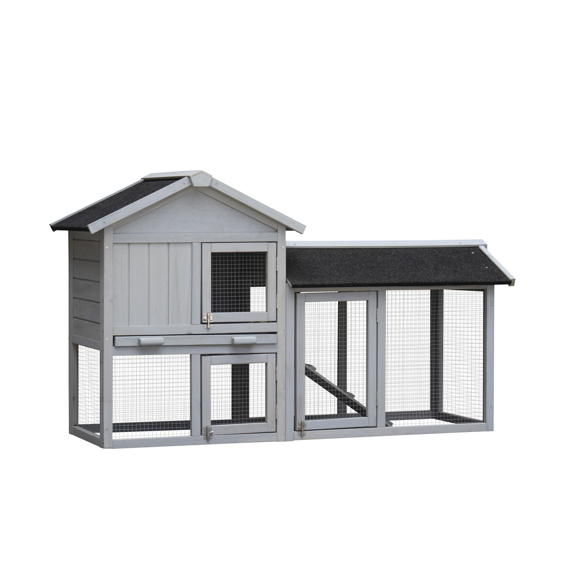 Tucker Murphy Pet™ Secure Cage With Spring Latch - Your Small Pets Gray ...