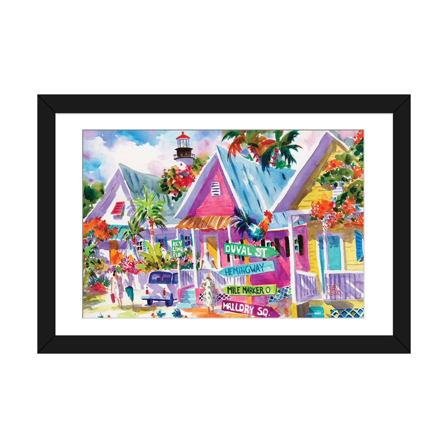 East Urban Home Conch Republic by Ellen Negley - Wrapped Canvas ...