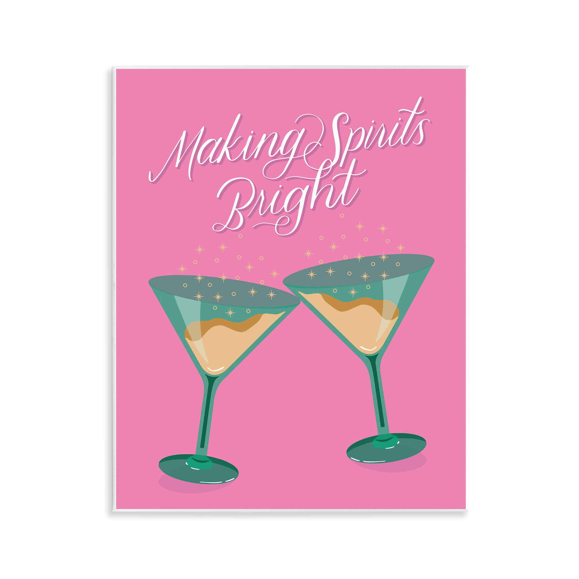 Ophelia & Co. Making Spirits Bright Cocktails Wall Plaque Art by Hey ...