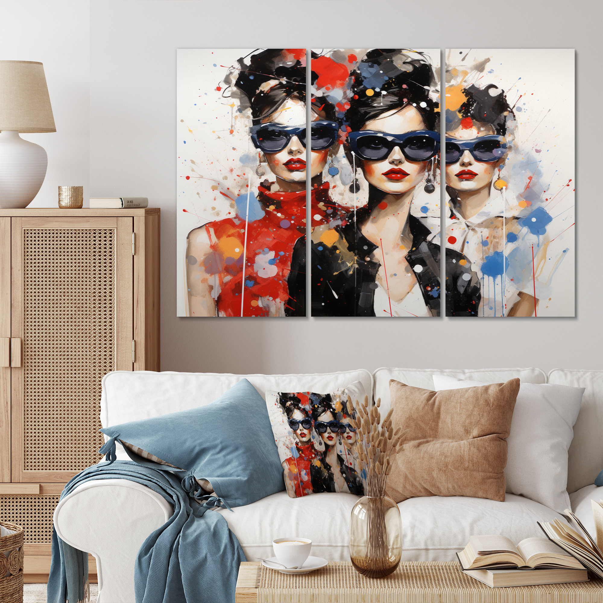 Mercer41 Woman Fashion Fusion II - Fashion Wall Art Print Set - Wayfair ...