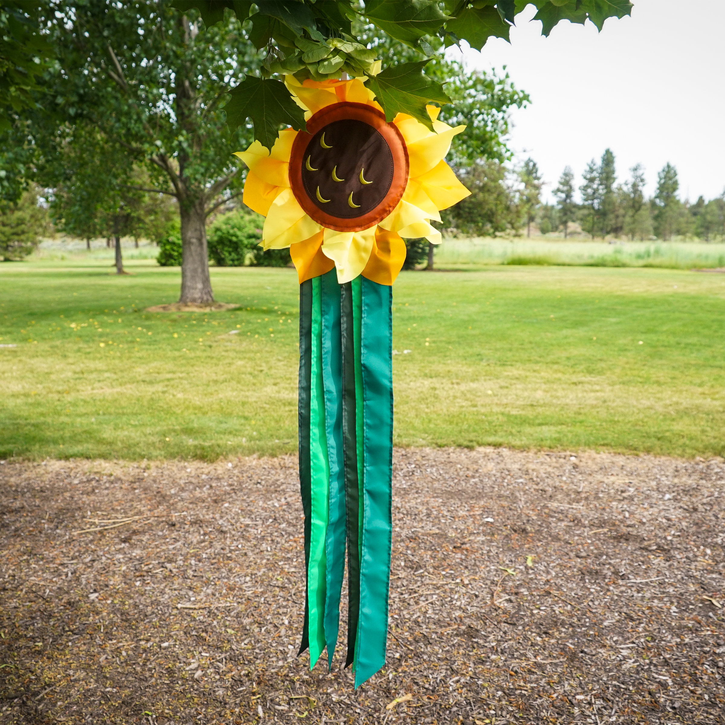 August Grove® Spring Floral Windtail Windsock | Wayfair