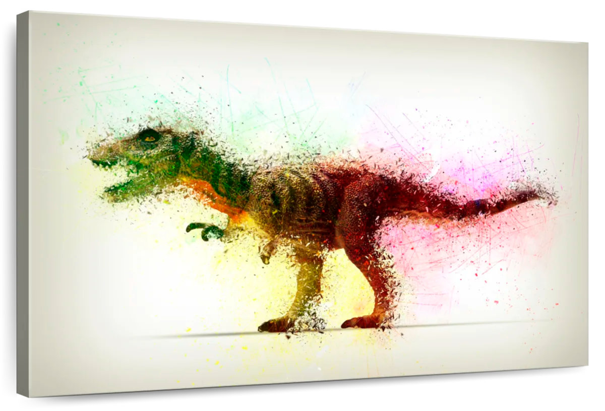 Ebern Designs Abstract Dinosaur | Wayfair