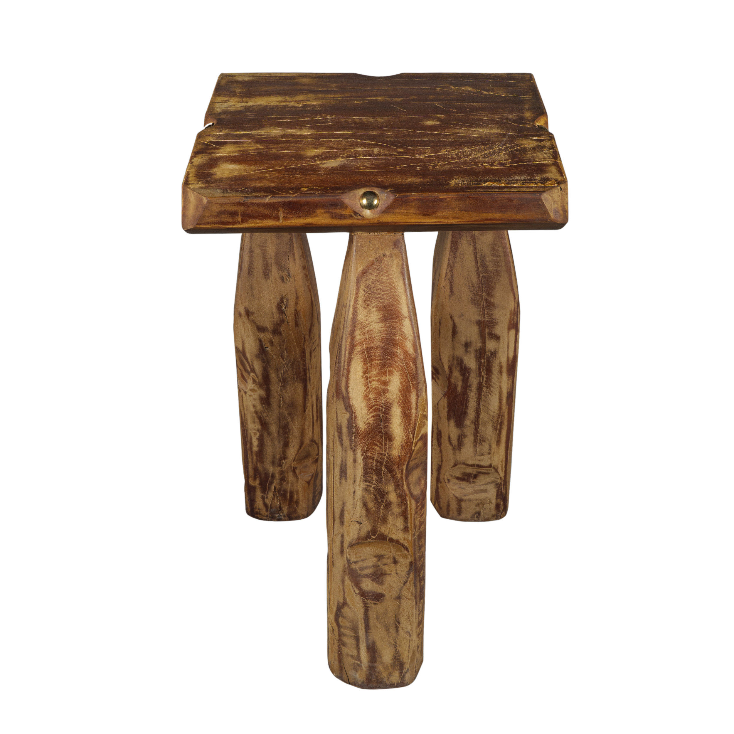 Context of Things Nomad Stool ~ Rooted in rustic heritage and artisanal craftsmanship, this 100% ...