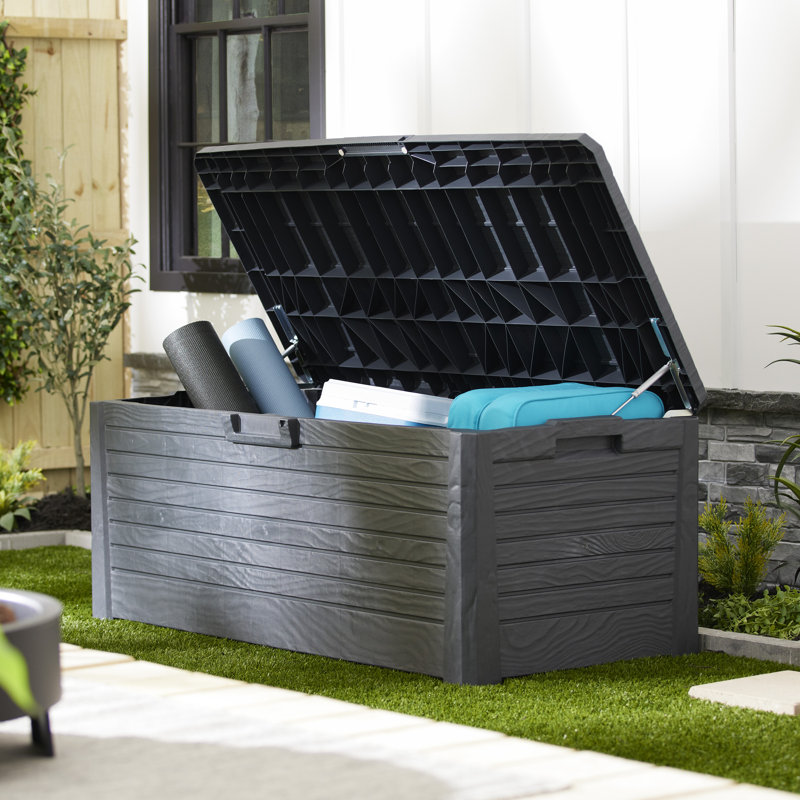 Toomax Florida Plastic Storage Bench & Reviews | Wayfair