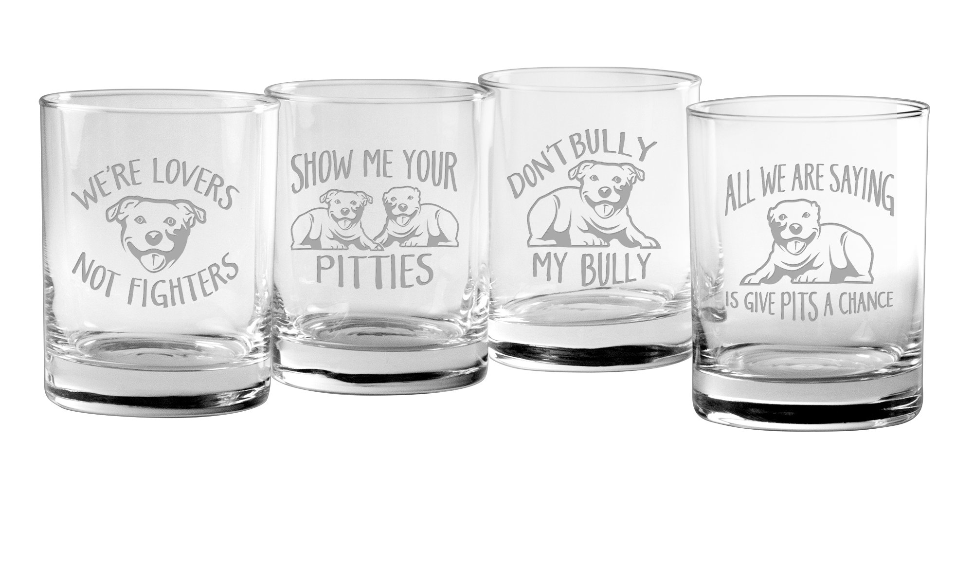 Red Barrel Studio® Wanneroo 4 Piece 14 oz. Drinking Glass Set | Wayfair