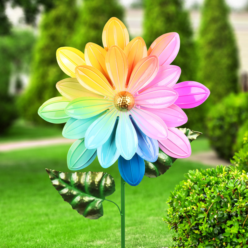 Exhart Metal Plants & Flowers Garden Stake | Wayfair