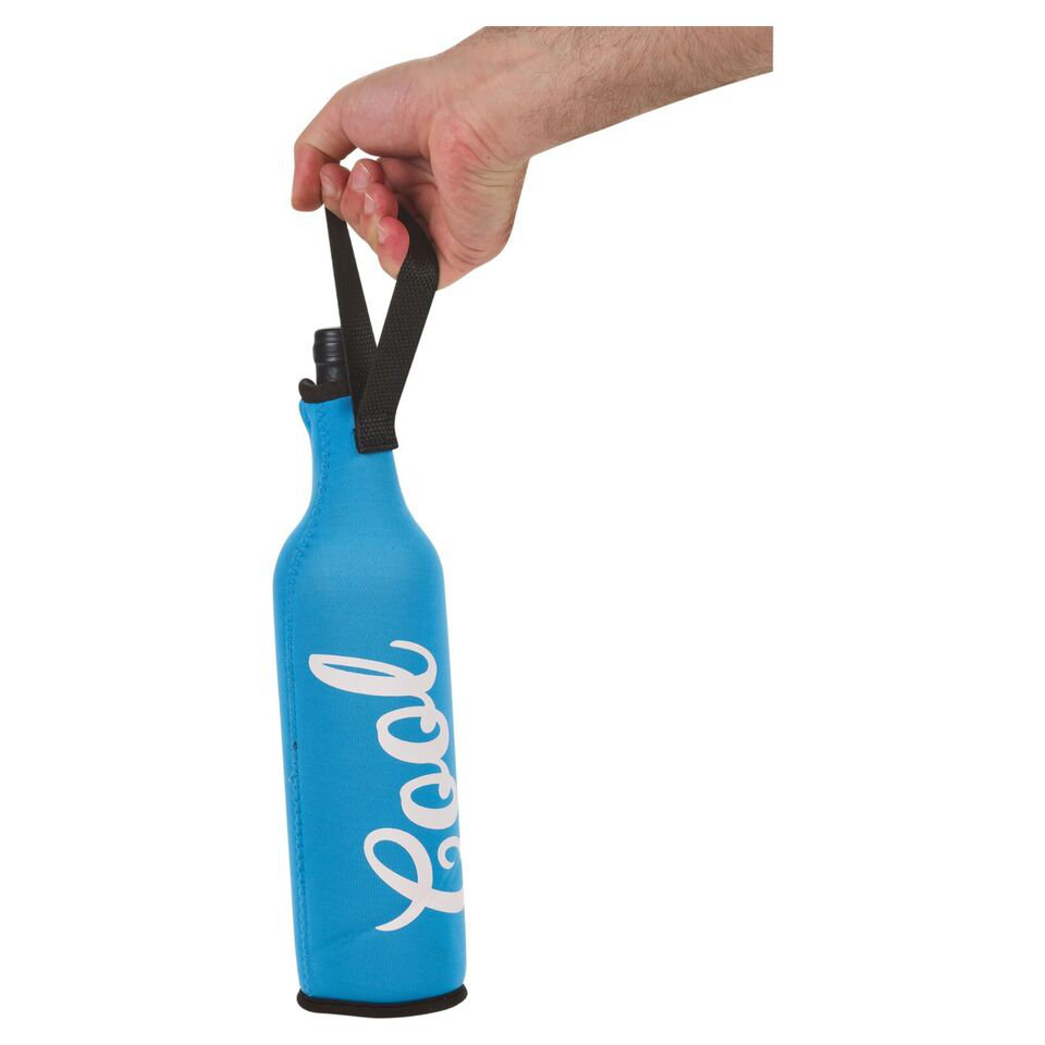 Belfry Kitchen 2 Neoprene Bottles Cooler Bag Sleeve Zip Lock Cover ...