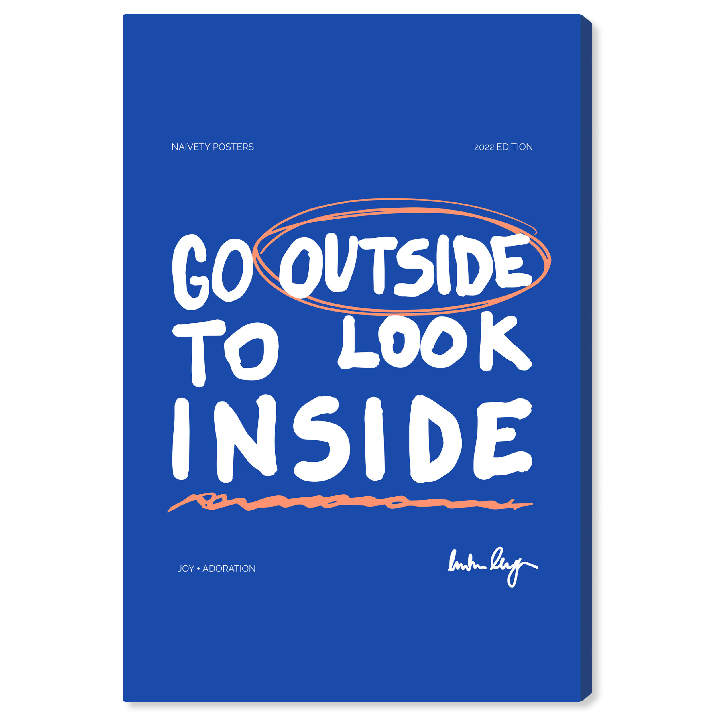 Trinx Sebastain Go And Look On Canvas by Wynwood Studio Print | Wayfair