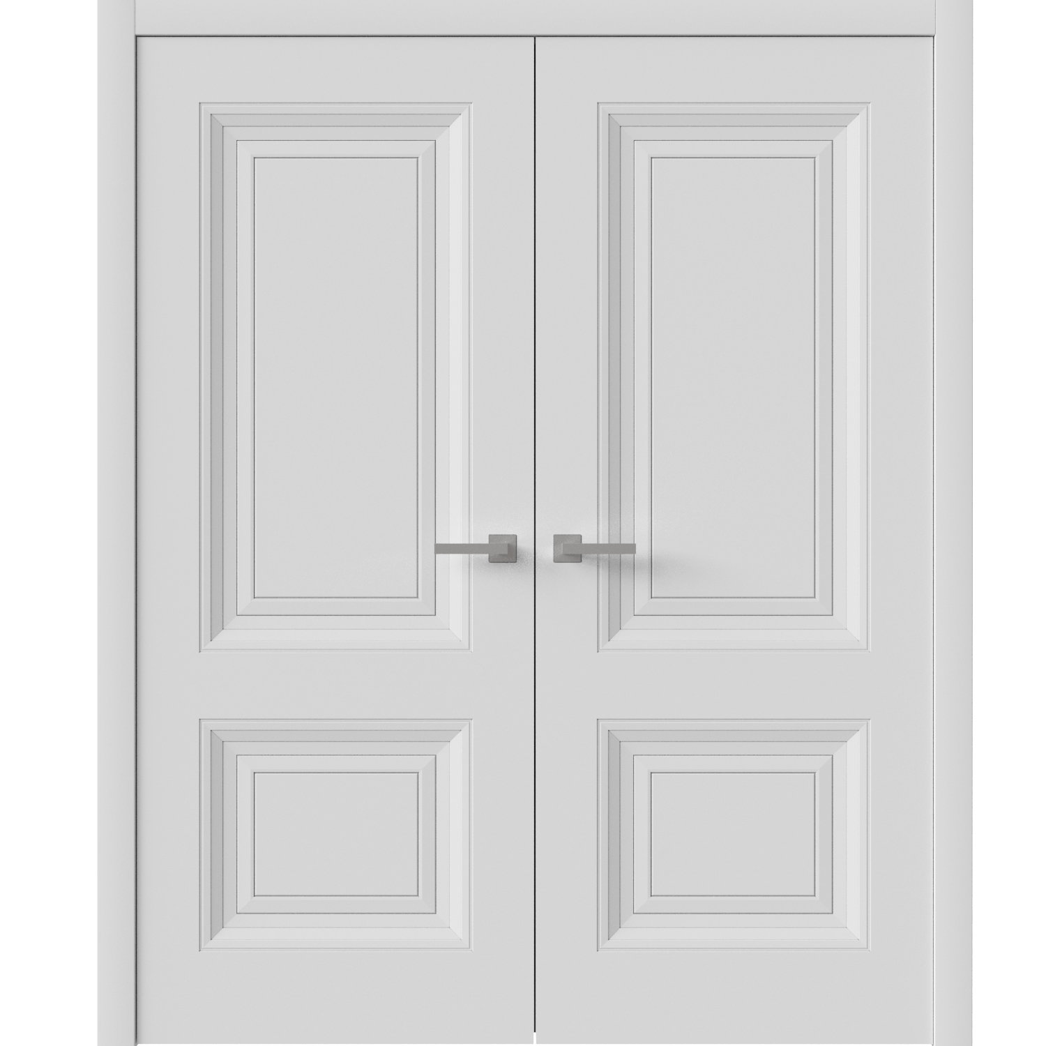 SARTODOORS Interior Double Doors | ESSENTIAL 1222 White | Wood Interior ...