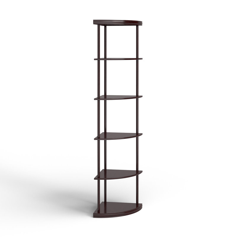 Three Posts™ Teen Katelyn 71.75" H x 15.75" W Corner Bookcase | Wayfair