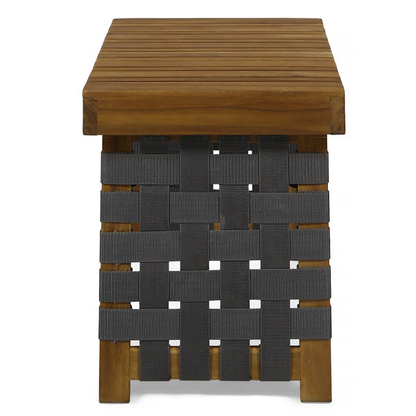 Union Rustic Oak Park Solid Wood Side Table & Reviews | Wayfair