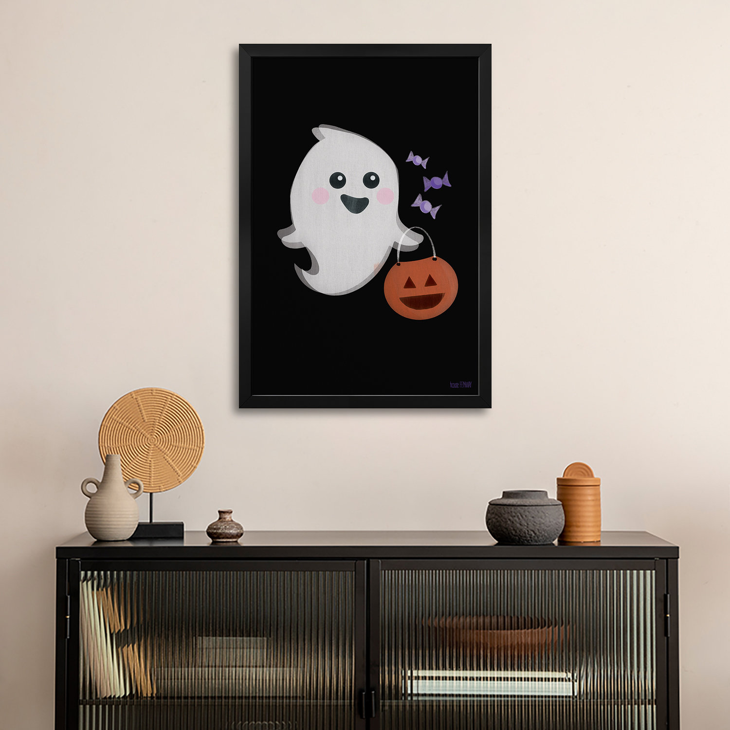 Latitude Run® Ghostly Goodies - Wall Art Print - Gallery Poster | Wayfair