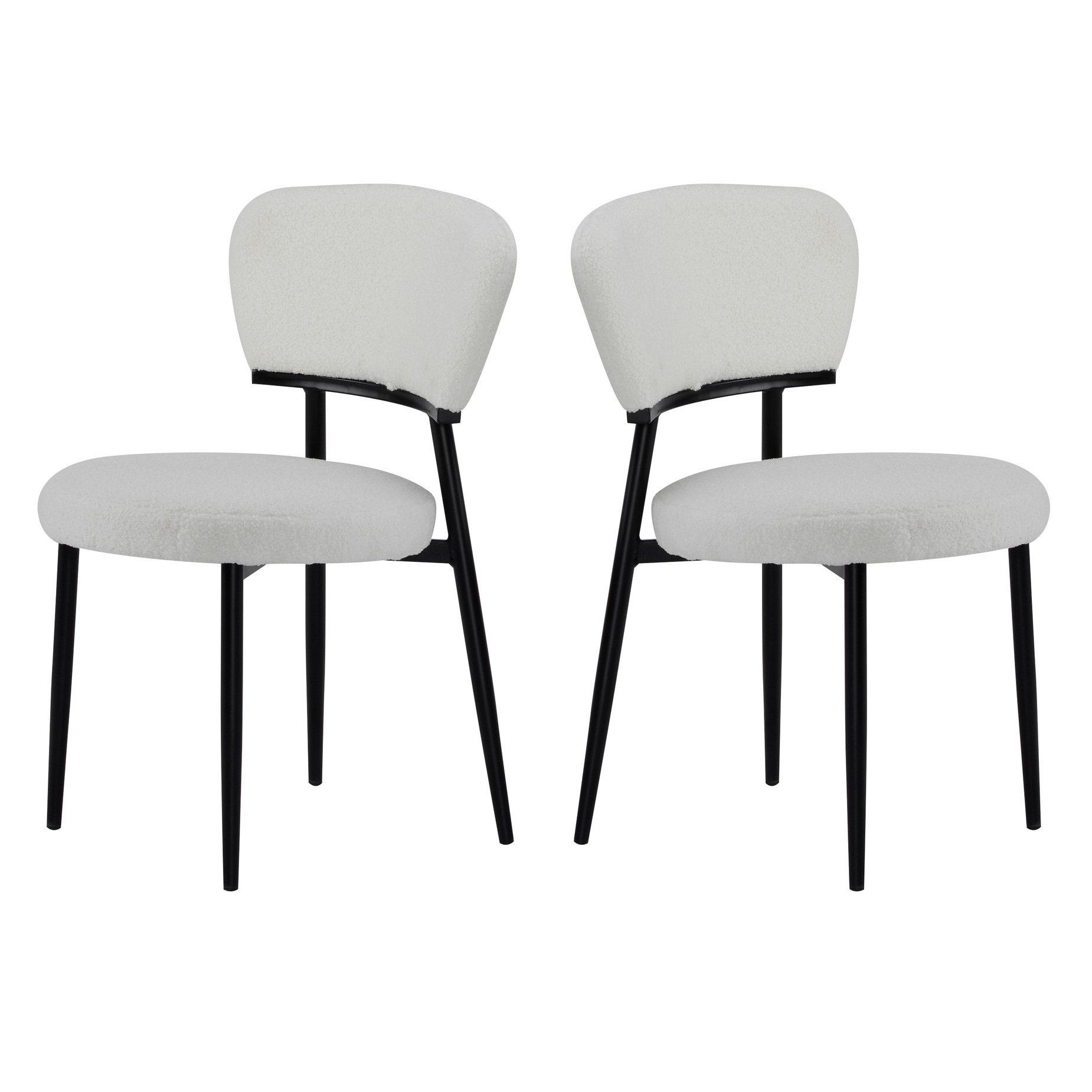 George Oliver Upholstered Dining Chairs Of 2, Modern And Functional ...