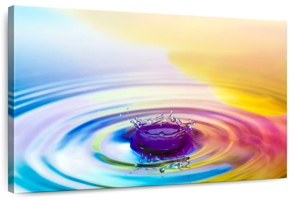 Millwood Pines Alvord Colored Water Splash | Wayfair