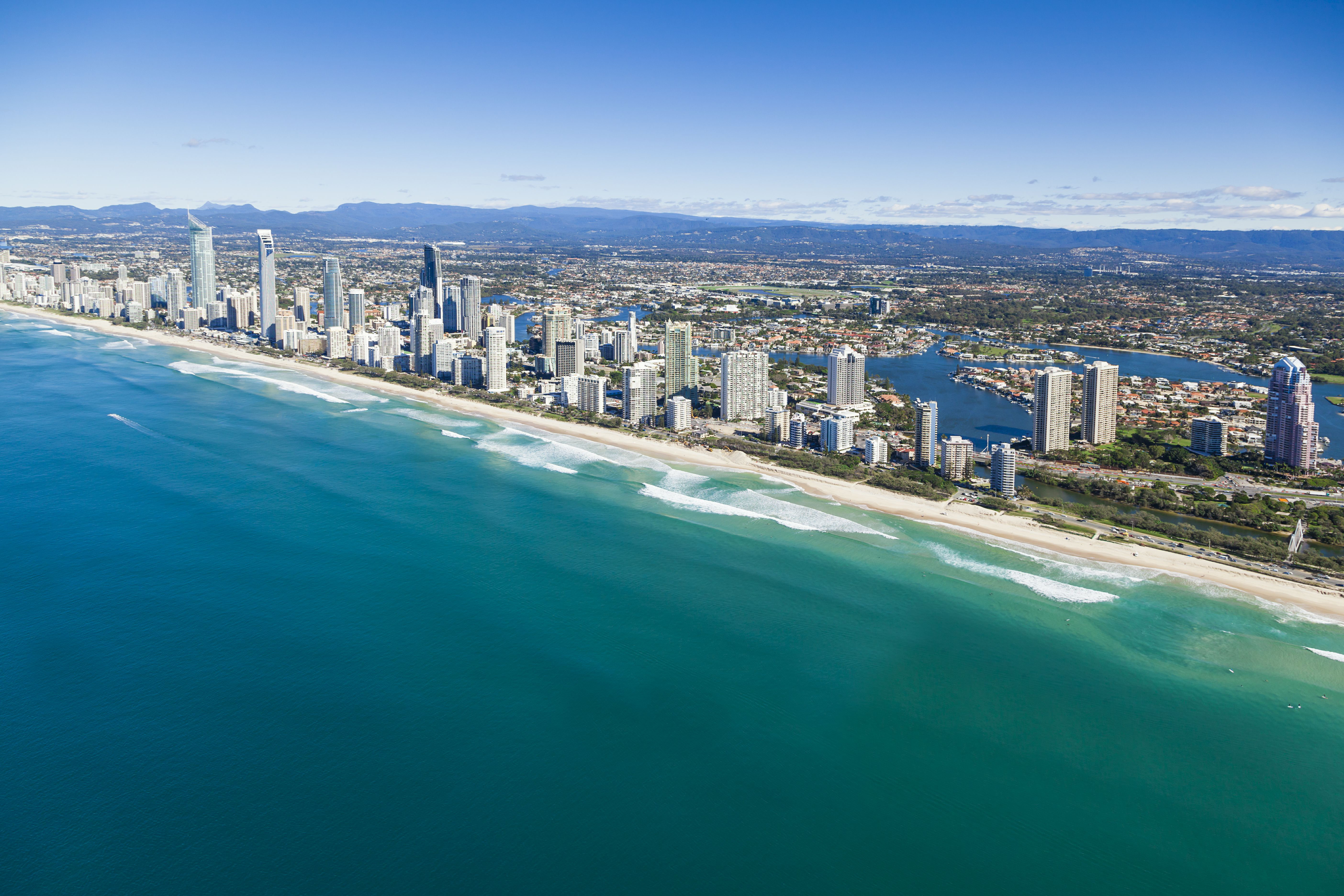 Highland Dunes Cartana Gold Coast, Queensland by - Wrapped Canvas ...
