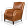 Astoria Grand Morelock Leather Wingback Chair | Wayfair