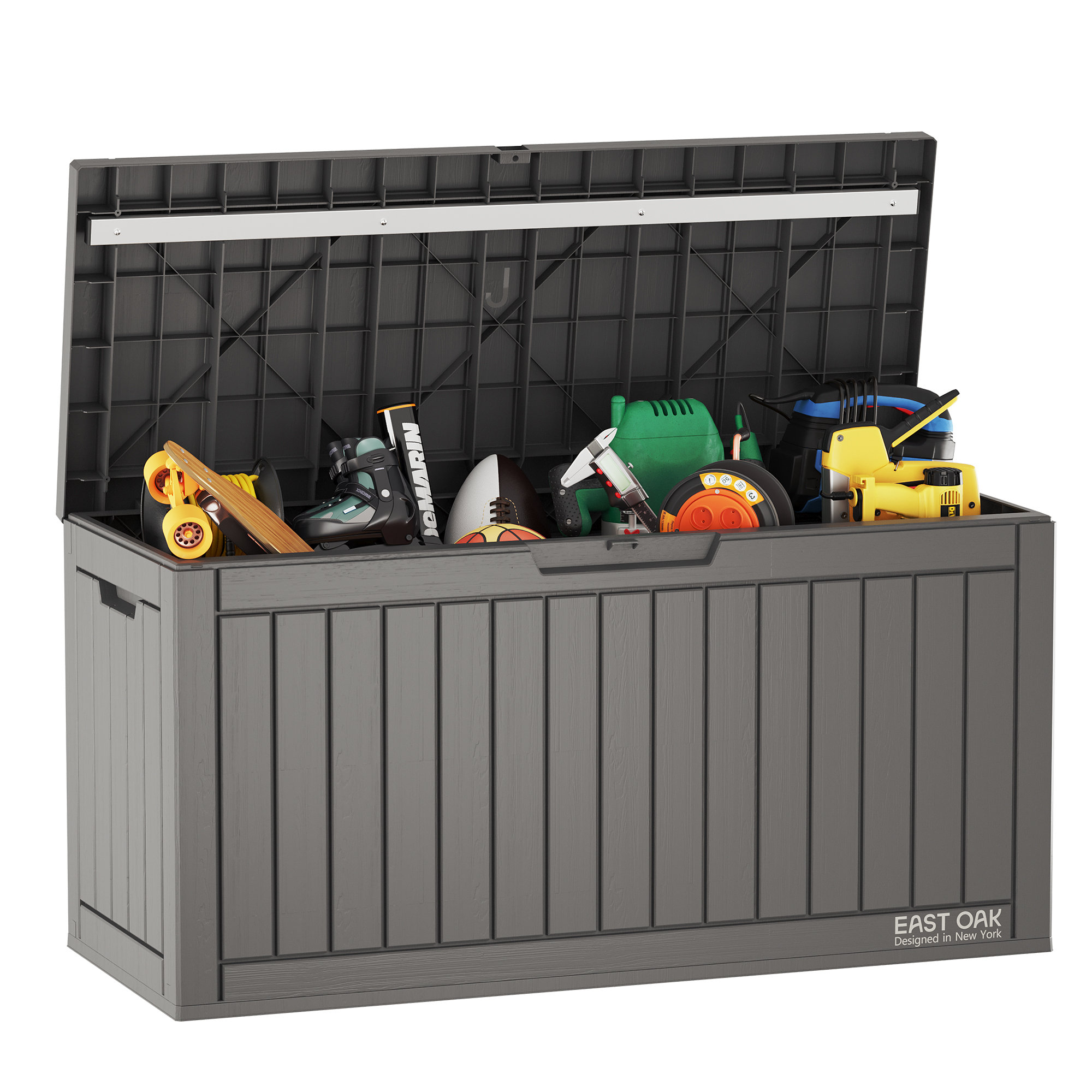 EAST OAK Lockable Deck Box | Wayfair