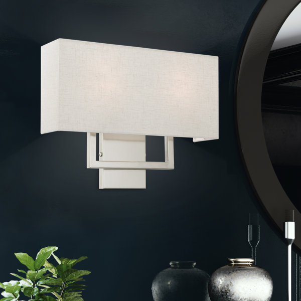 Mercer41 Dorell Steel Flush Mounted Sconce | Wayfair
