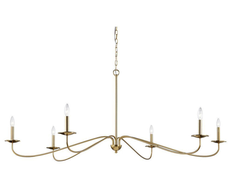 Mercer41 Muaad 6 - Light Classic / Traditional Chandelier | Wayfair