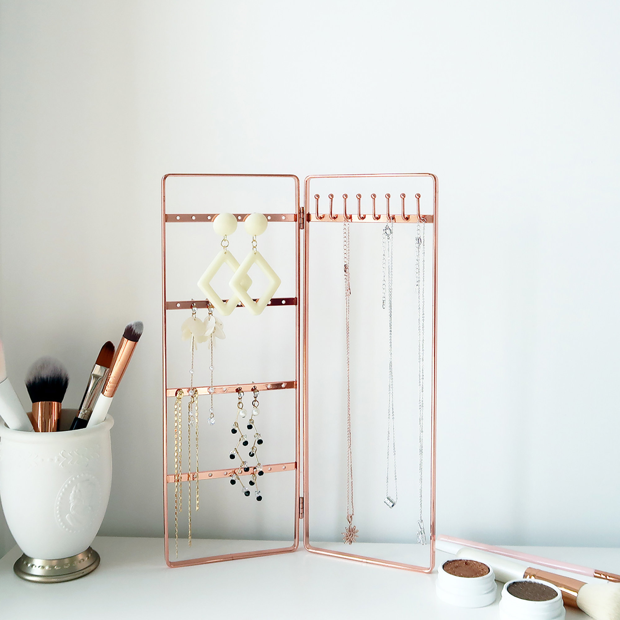 Mercer41 Bi-folding Jewelry Stand | Wayfair