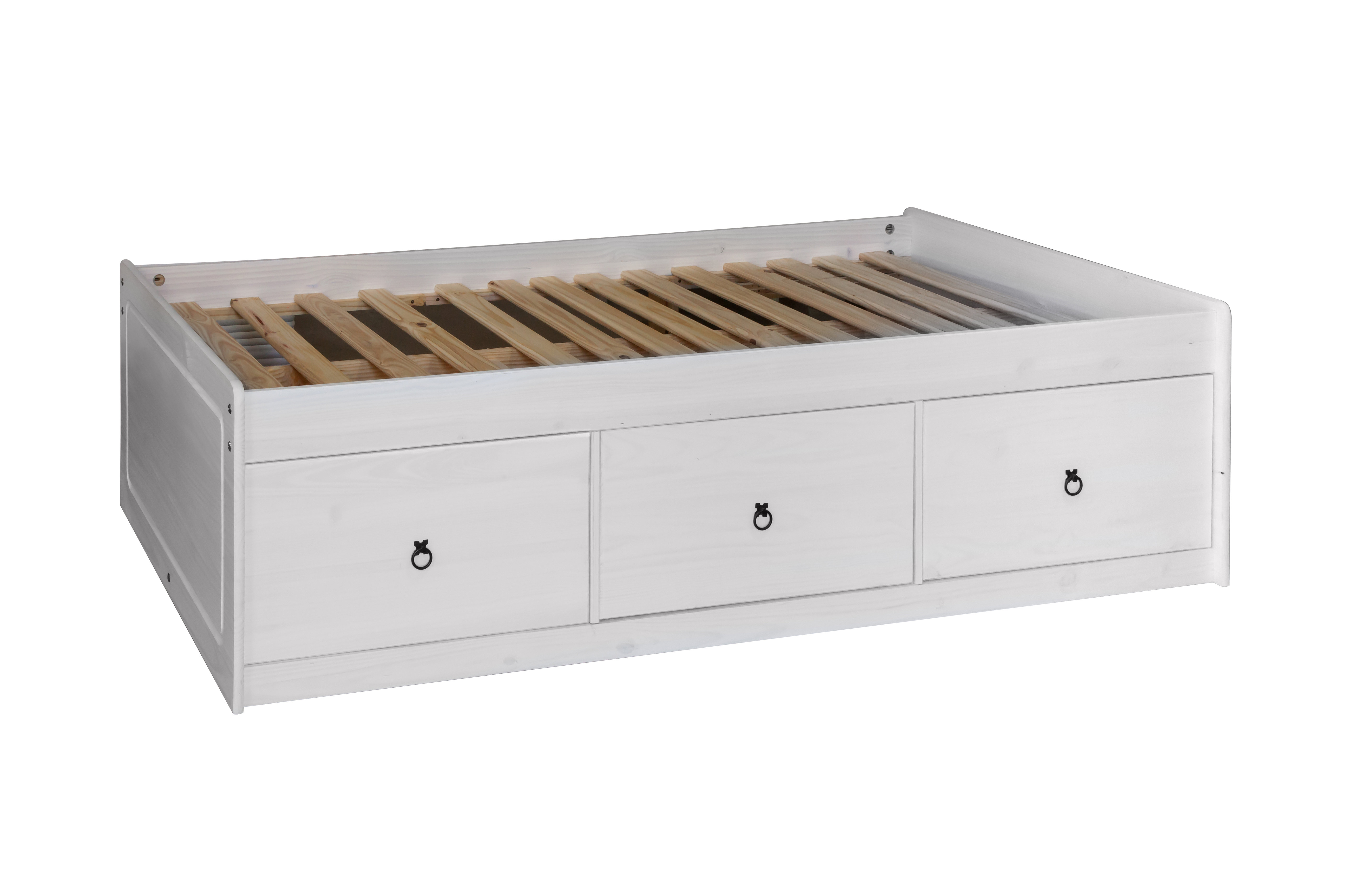 Cato cabin bed with mattress and drawer store