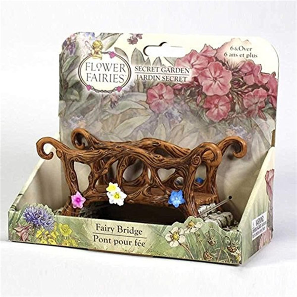 Arlmont & Co. Muscott Secret Garden Fairy Bridge Statue & Reviews | Wayfair
