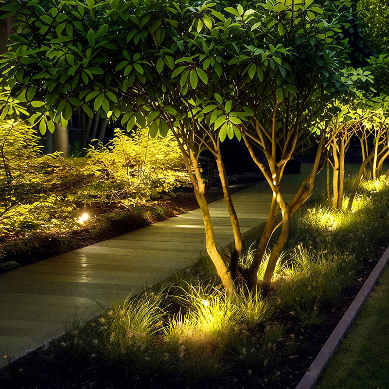 LEDVANS Commercial Grade LED In-Ground Well Lights with Anti-Glare ...