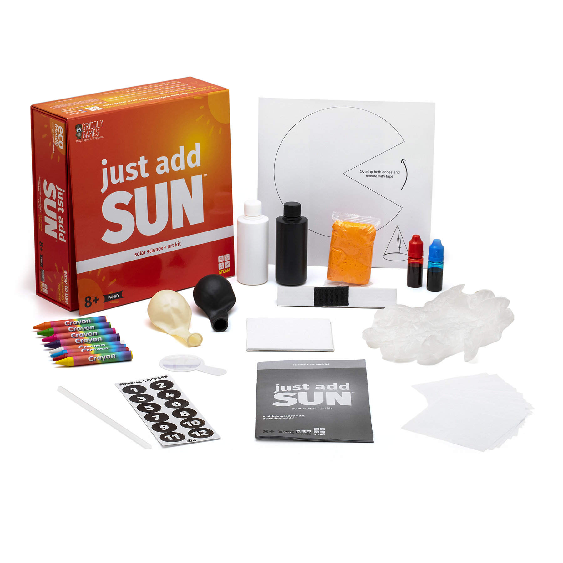 Griddly Games Just Add Sun Solar Science + Art Kit | Wayfair