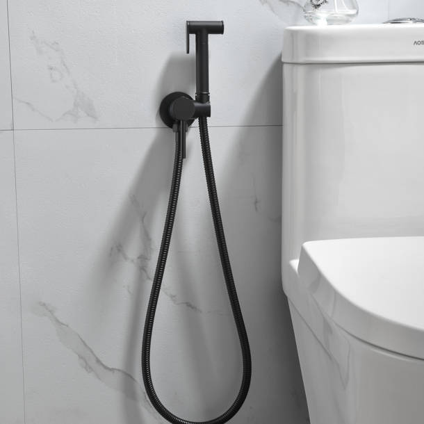 AWZTOO Single Hole Horizontal Bidet Faucet | Wayfair