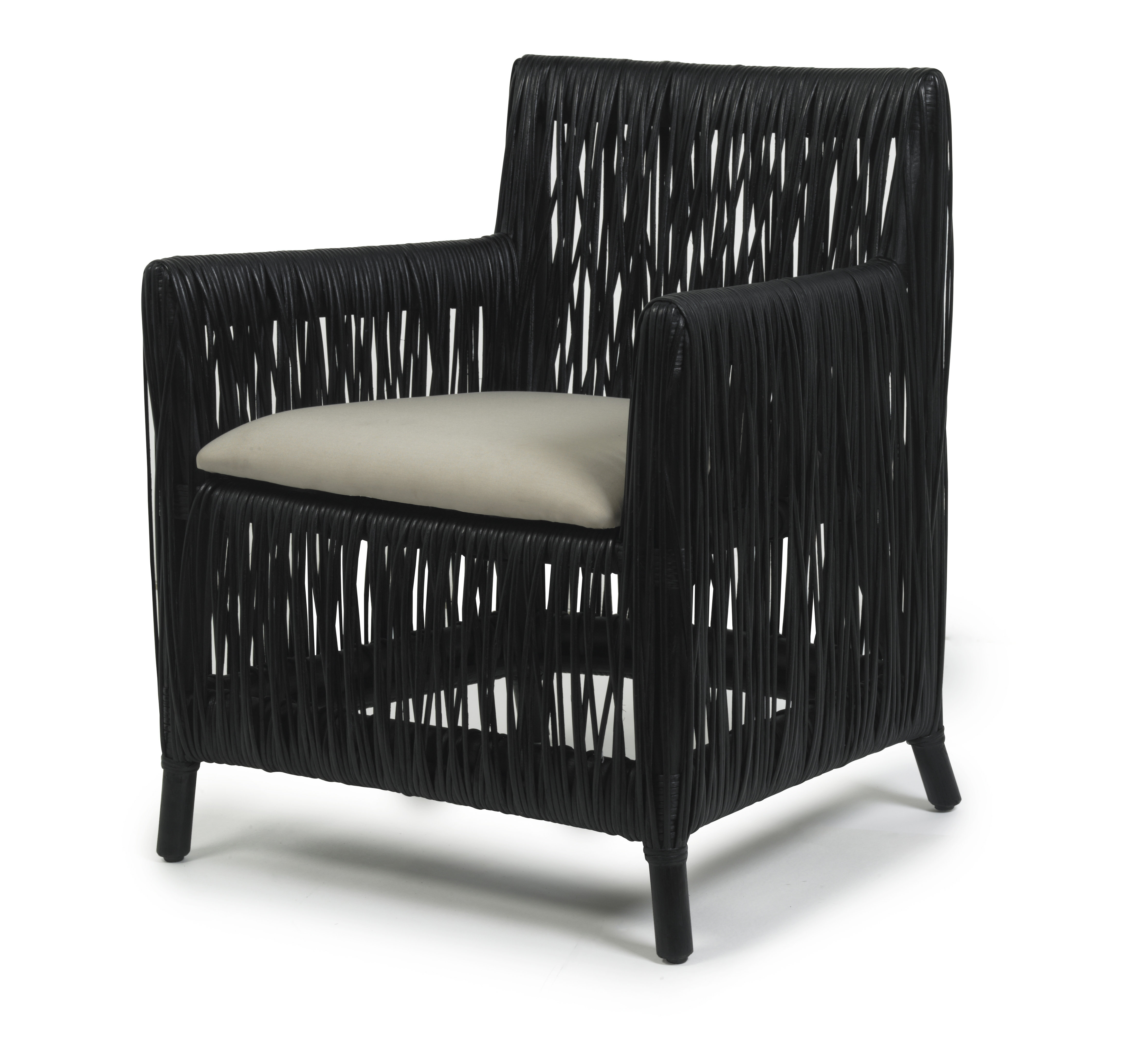Oggetti Hatch Rattan Upholstered Dining Chair | Wayfair