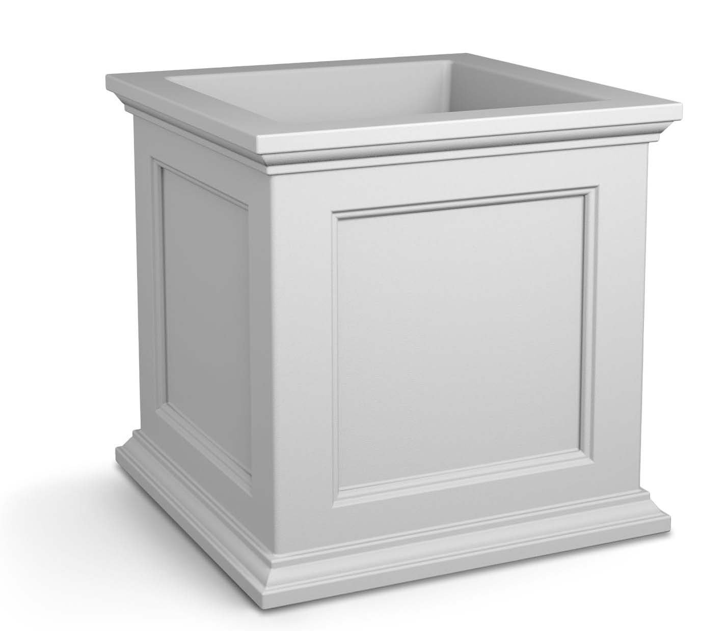 World Menagerie 20-Inch Square Planter , Weather-Resistant Planter for ...