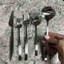 Gourmet Settings Balance 20 Piece Flatware Set, Service for 4 & Reviews ...